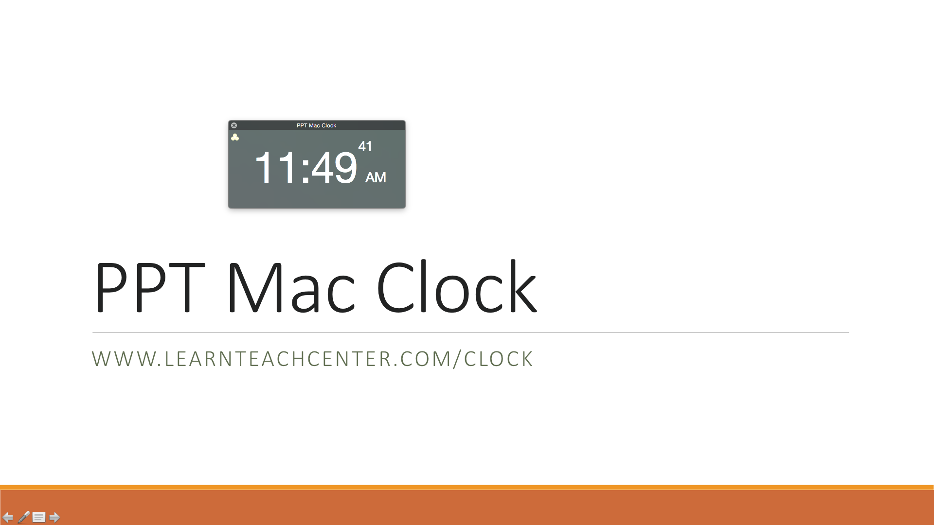PMC PPT S - LTC Clock